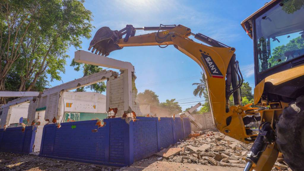 Inicia reconstrucción centro escolar Nahulingo, Sonsonate Centro ...