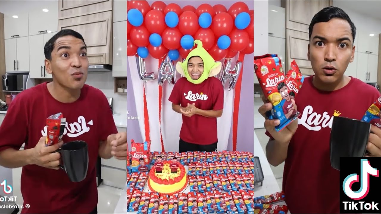Youtuber salvadoreño Alfredo Larín presenta su galleta "Larín" - CNH ...